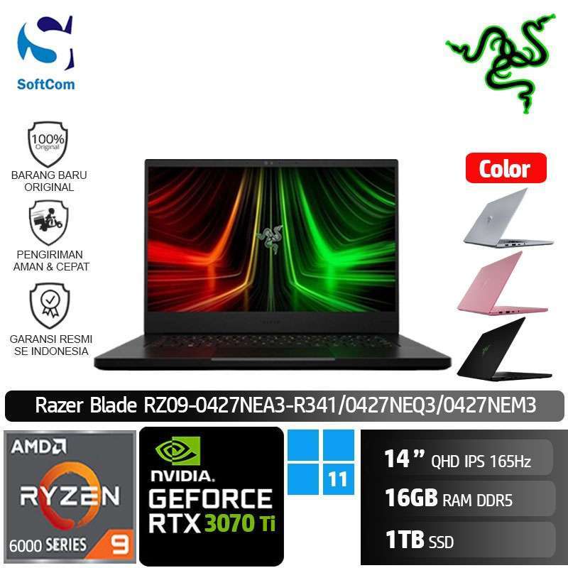 Jual Razer Blade 14 Nea3 Neq3 Nem3 Laptop Gaming [ryzen 9-6900hx/16gb ...