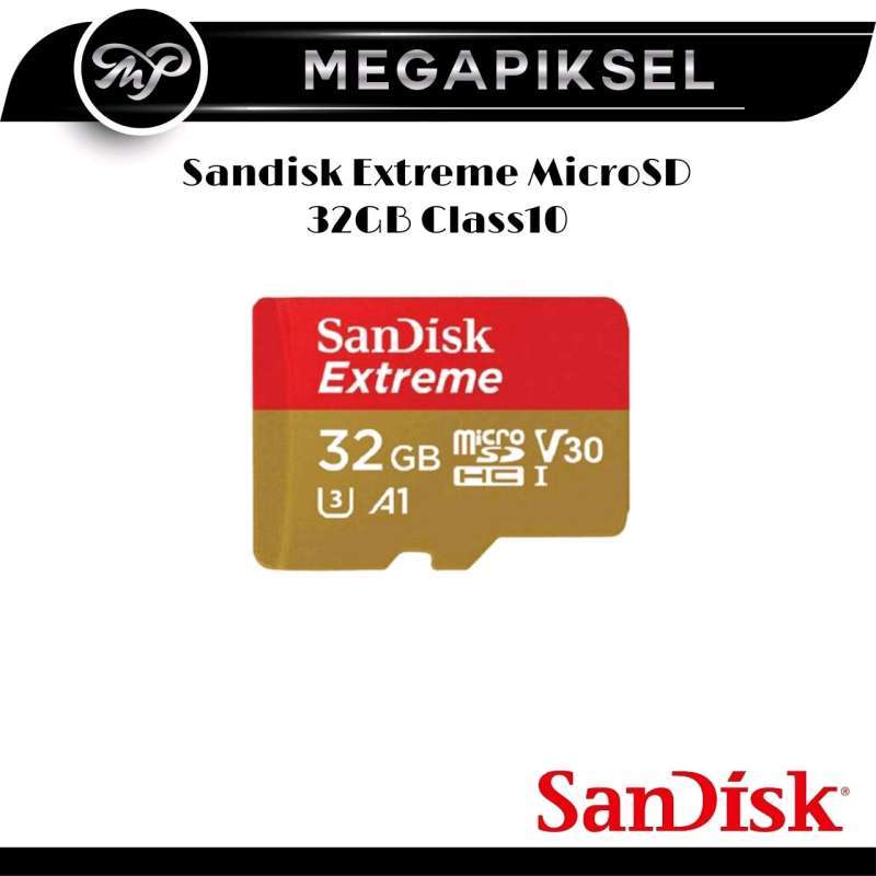 Promo Sandisk Extreme Microsd 32gb Class10 Diskon 1% Di Seller Megapiksel - Dji Store - Kota ...