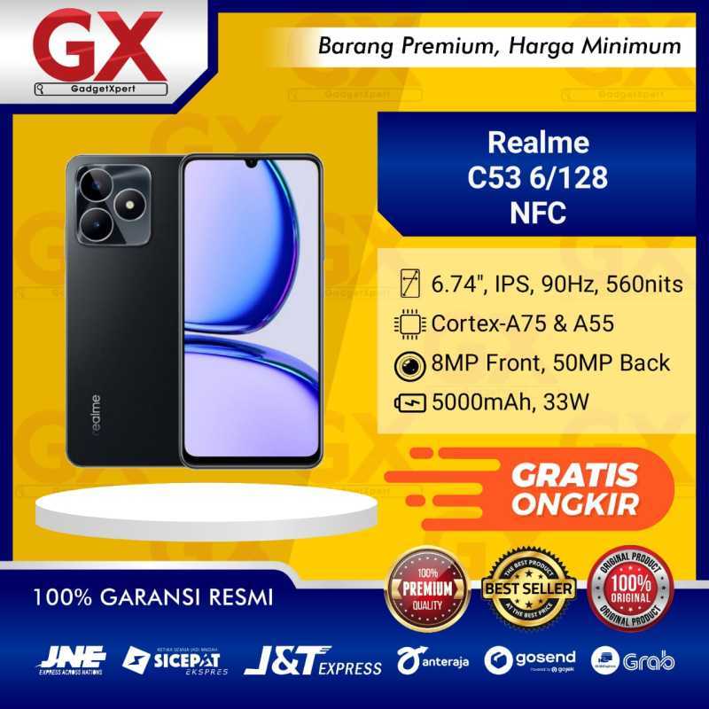 Jual Hp Realme C53 Nfc Ram 8 Spesifikasi Original, Murah & Diskon Harga ...