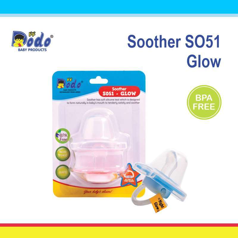 Jual Dodo Soother S051 - Glow - Pink Di Seller Dodo Official Store - Pt Dodorindo Jaya Abadi ...