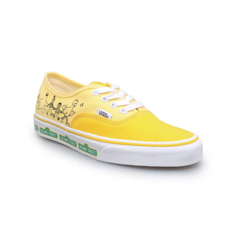 Promo Vans Authentic Sepatu Sneakers - Sesame Street Yellow Diskon 30% ...