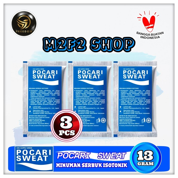 Promo Pocari Sweat Ion Supply Drink Minuman Serbuk Sachet - 13 Gr ...