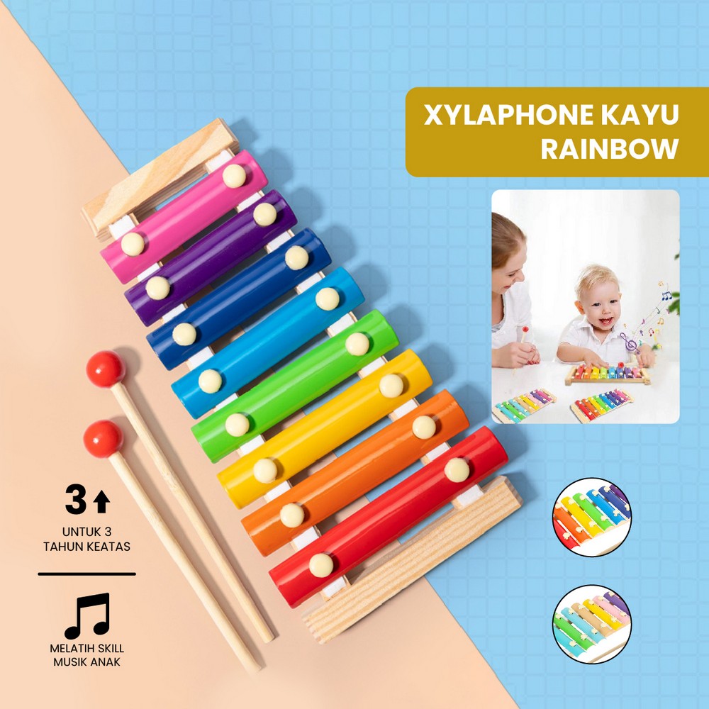 Promo OEM ONE-M328 Mainan Kolintang Alat Musik Pukul Anak Xylaphone ...