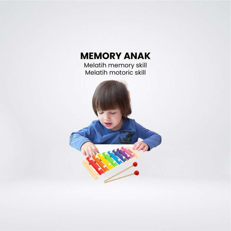 Promo Oem One-m328 Mainan Kolintang Alat Musik Pukul Anak Xylaphone ...