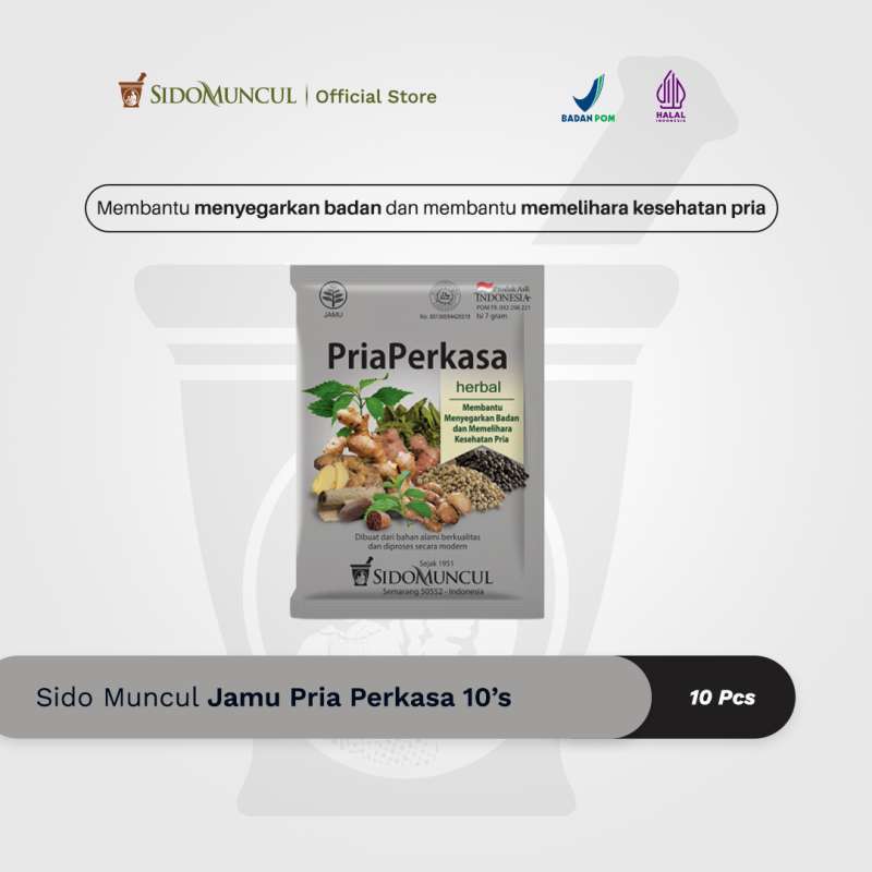 Promo Sido Muncul Jamu Pria Perkasa 10’s - Membantu Menyegarkan Badan ...