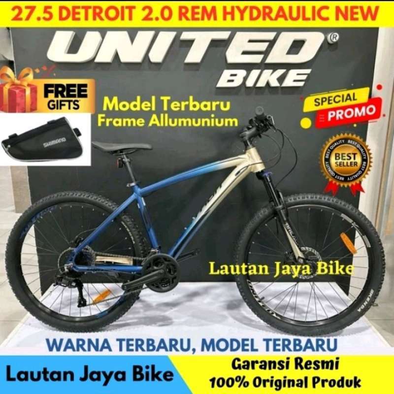 Jual Sepeda Gunung 27.5 Mtb United Detroit 2.0 Di Seller Lautan Jaya ...