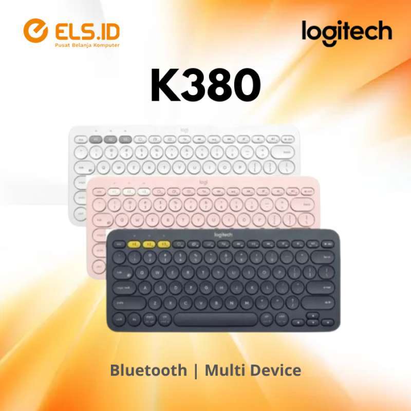 Promo Keyboard Bluetooth Logitech K380 Multi Device - Rose Diskon 6% Di Seller Els Computer ...