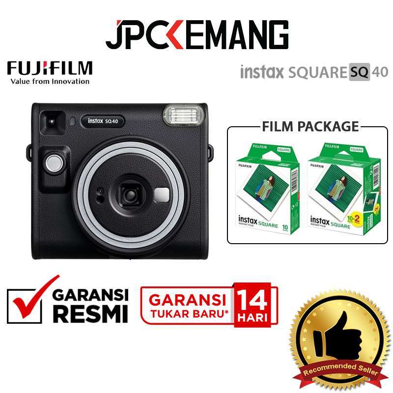 Promo JPC KEMANG Fujifilm Instax Square SQ40 Instant Camera Fuji Instax SQ 40 GARANSI RESMI ...