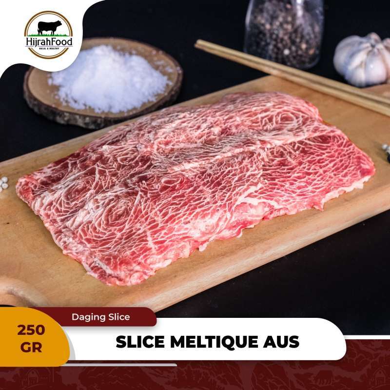 Jual Daging Slice Meltique Beef - Sukiyaki / Shabu Wagyu Meltique Sapi ...