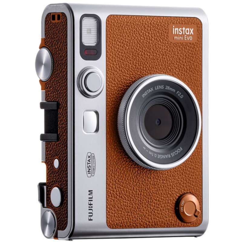 Jual Witacom - Fujifilm Instax Mini Evo Hybrid Instant Camera (brown ...