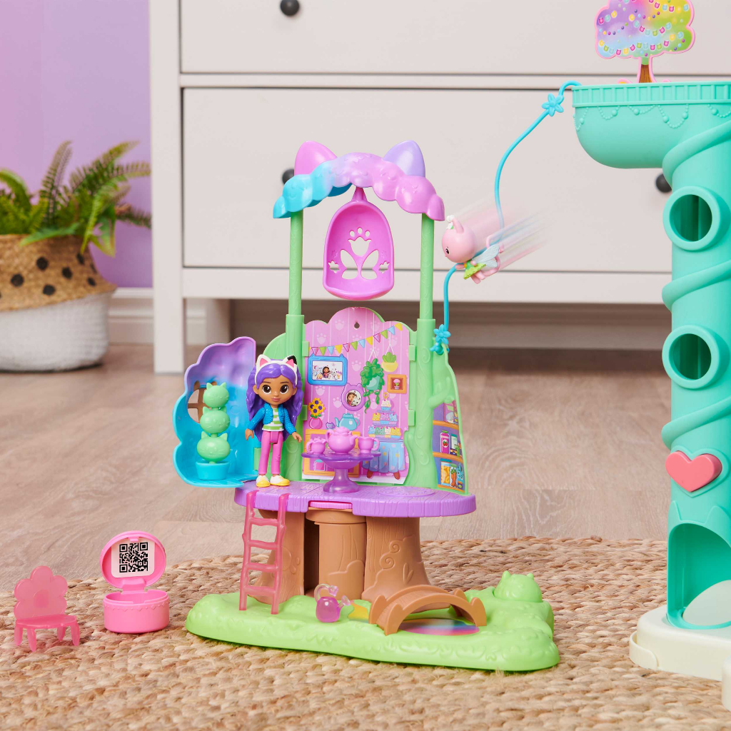 Jual Gabby Dollhouse Kitty Fairy Garden Treehouse Rumah Gabby's ...
