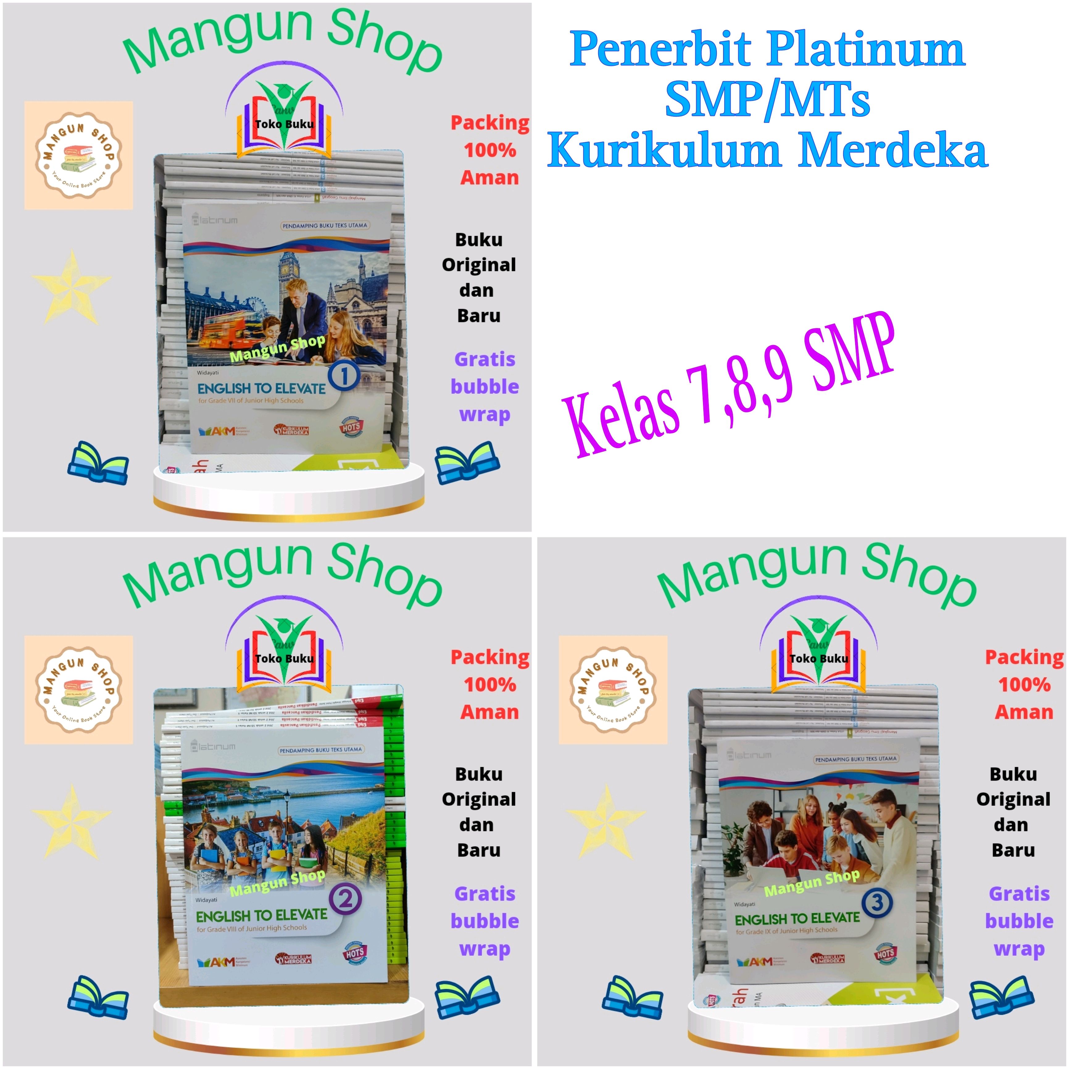 Jual Buku English To Elevate Kelas 7,8,9 Smp Kurikulum Merdeka Platinum Di Seller Mangun Shop ...