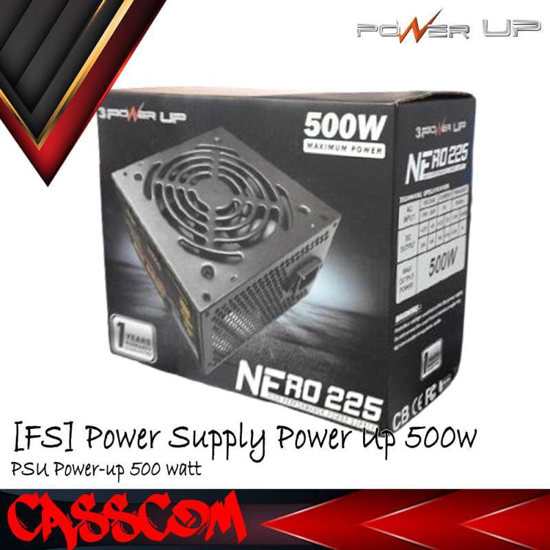 Jual Power Supply Power Up 500w/ Psu Power-up 500 Watt Di Seller ...