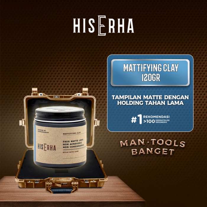 Pomade Hiserha Hair Clay Lengkap Harga Terbaru Juni 2024 | Blibli