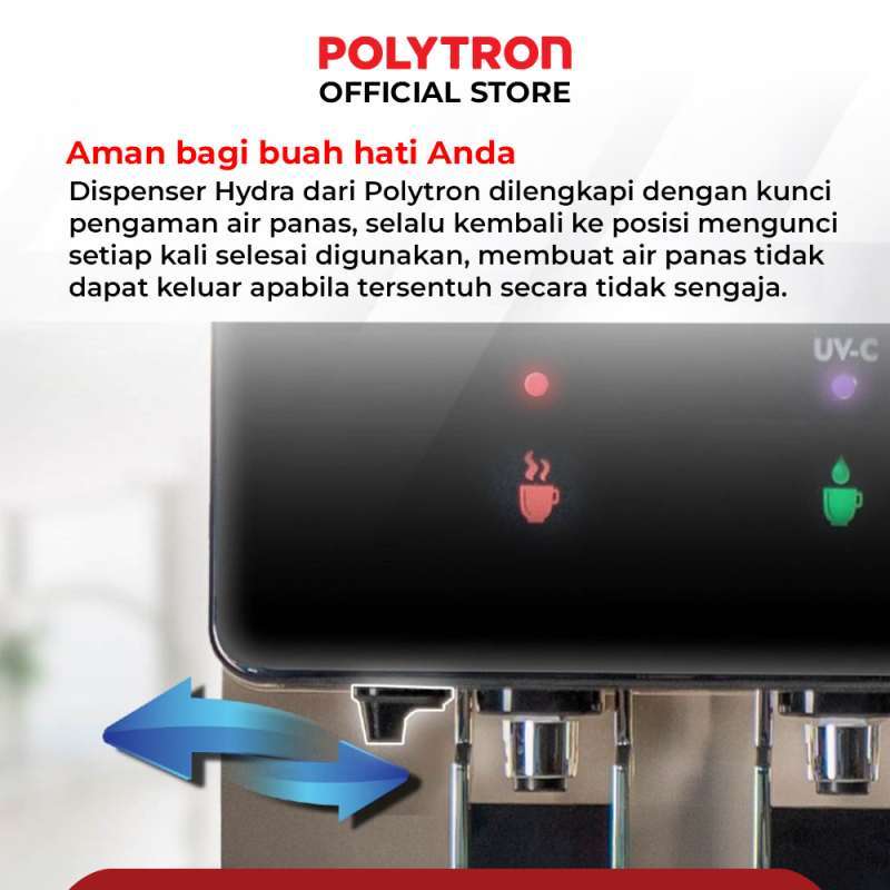 Promo Dispenser Galon Bawah Polytron Pwc 615 Diskon 7% Di Seller ...