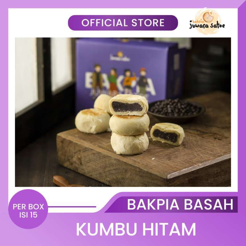 Promo BAKPIA BASAH KUMBU HITAM ISI 15 - BAKPIA JUWARA SATOE OLEH OLEH ...
