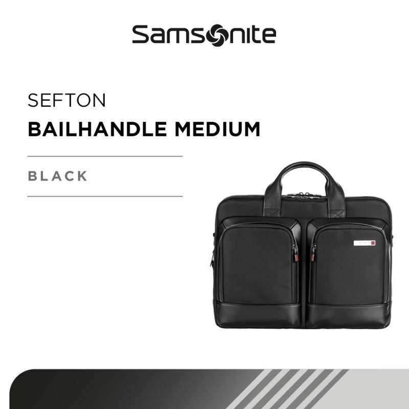 Jual Samsonite Sefton Bailhandle Medium - Black di Seller House of ...