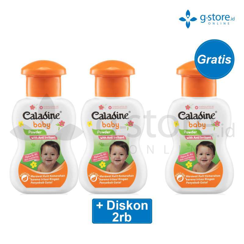 Jual Beli 2 Gratis 1 Caladine Baby Powder 100gr di Seller Galenium (G ...