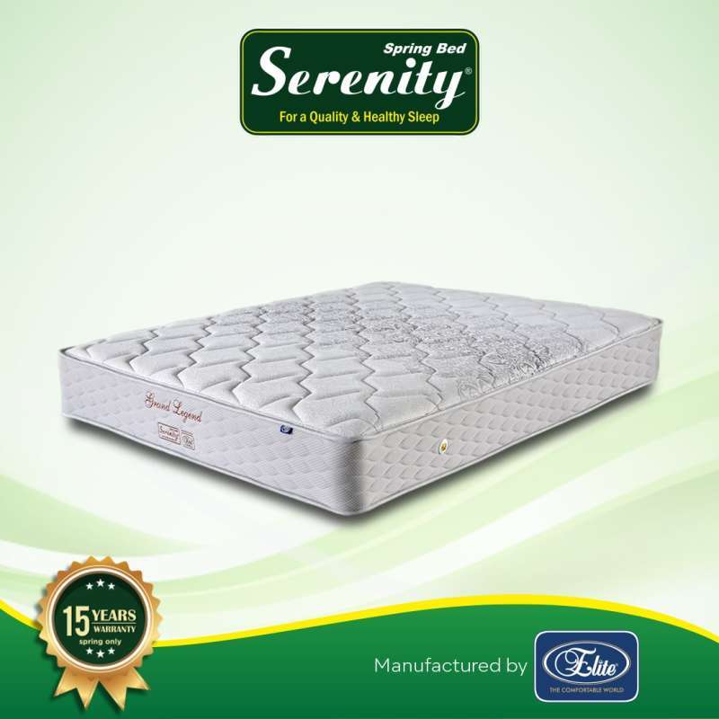 Promo Serenity By Elite Springbed Kasur Grand Legend New Edition - 100 ...