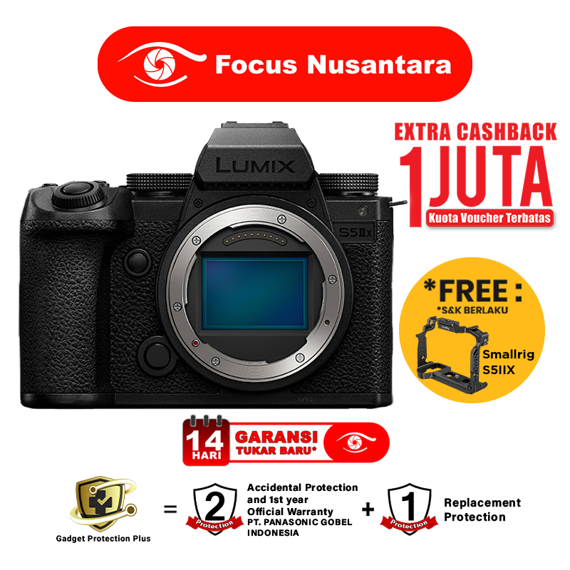 Jual FOCUS NUSANTARA - Panasonic Lumix S5 IIX Body Only Lumix S5 2X ... Jual FOCUS NUSANTARA - Panasonic Lumix S5 IIX Body Only Lumix S5 2X ...