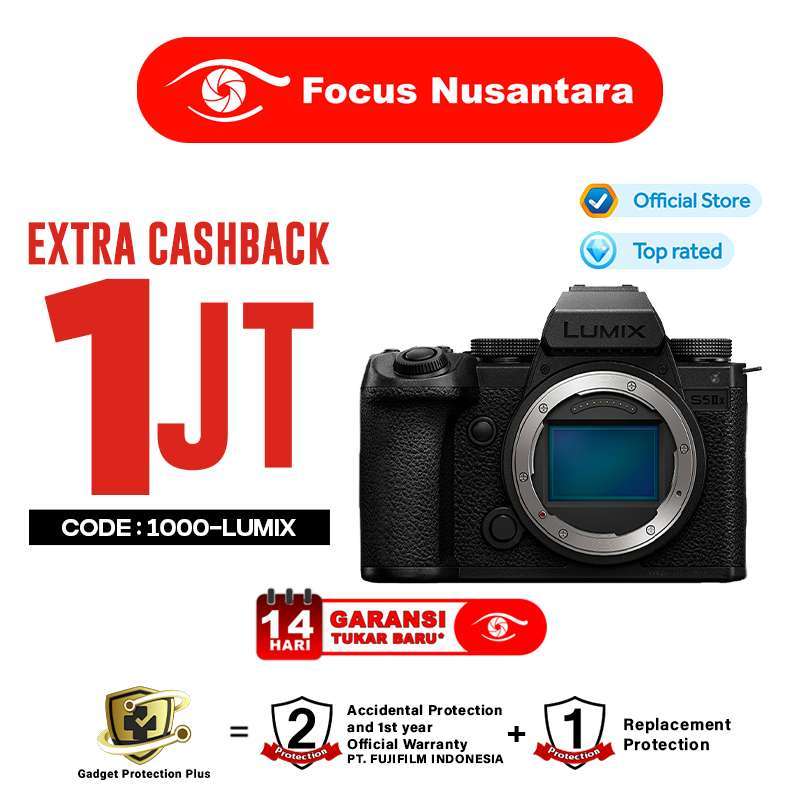 Promo Focus Nusantara - Panasonic Lumix S5 Iix Body Only Lumix S5 2x ... Promo Focus Nusantara - Panasonic Lumix S5 Iix Body Only Lumix S5 2x ...