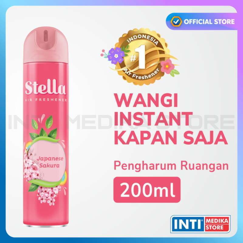 Jual Stella - Air Freshener Spray 200ml | Aerosol Pengharum Ruangan ...