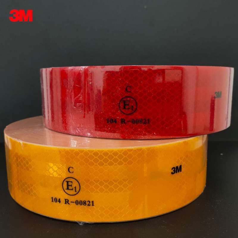 Jual 1 Roll Stiker Reflektor 3m Berkualitas / Stiker Kir Lolos Dishub ...