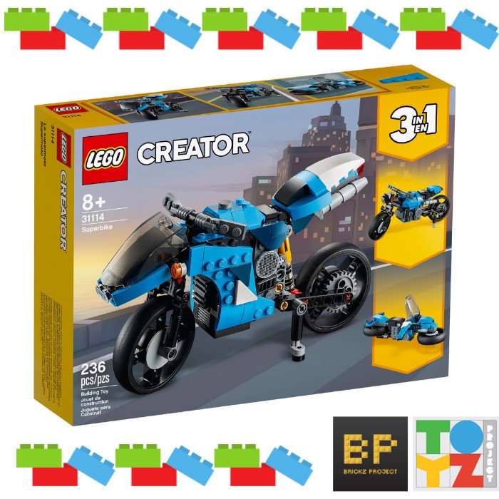Jual LEGO Creator 31114 Superbike Super Motor Bike Motorbike di Seller ...