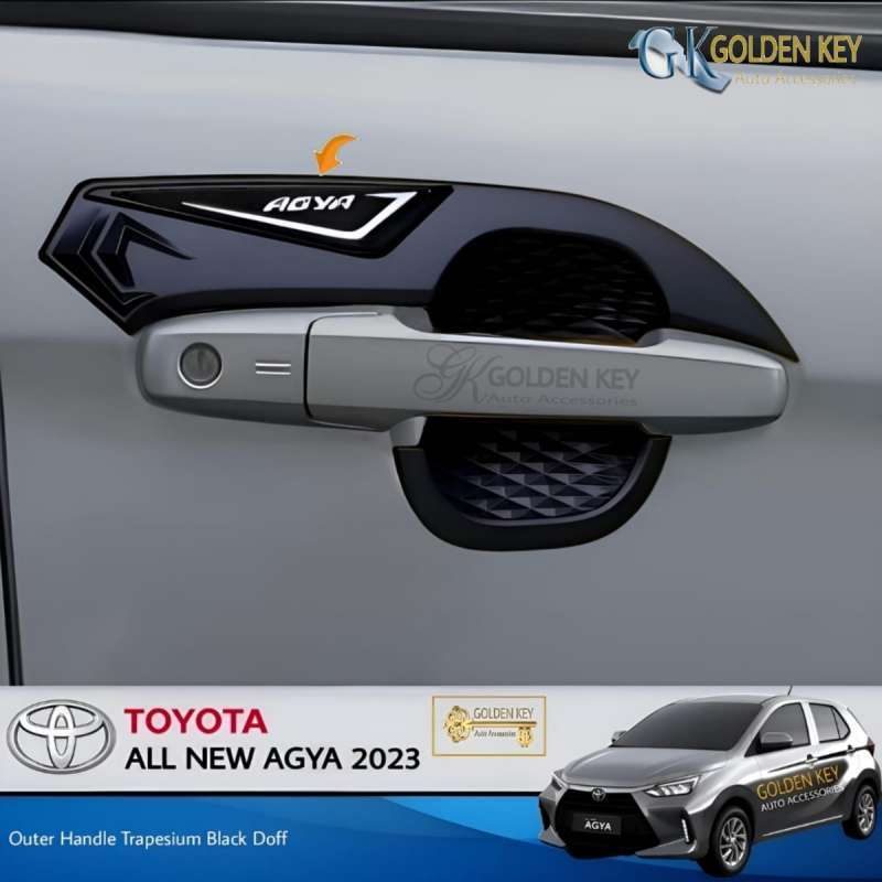 Jual Outer Handle All New Agya 2023 Mangkok Pintu Model Trapesium Di Seller Golden Key Acc ...