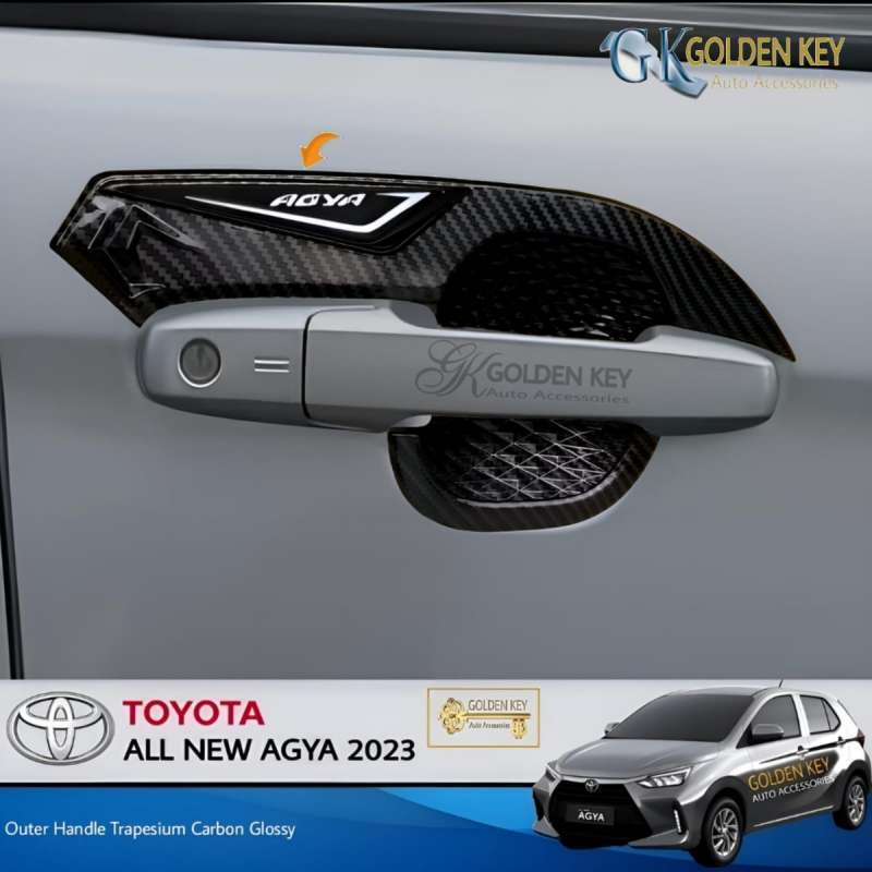 Jual Outer Handle All New Agya 2023 Mangkok Pintu Model Trapesium Di Seller Golden Key Acc ...