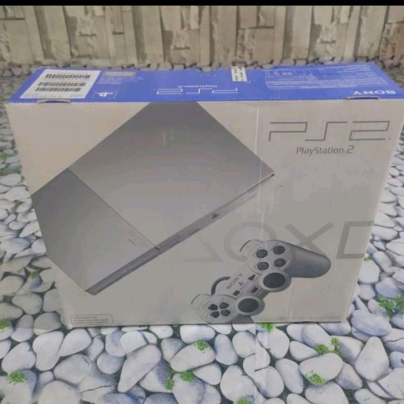 Jual Sony Playstation 2 Ps2 Slim Silver 90001 (limited Edition) New Di ...