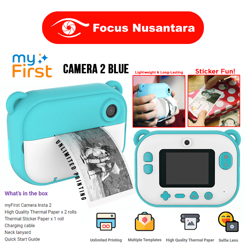 Jual FOCUS NUSANTARA - MyFirst Camera Insta 2 - Kamera Pocket di Seller ...