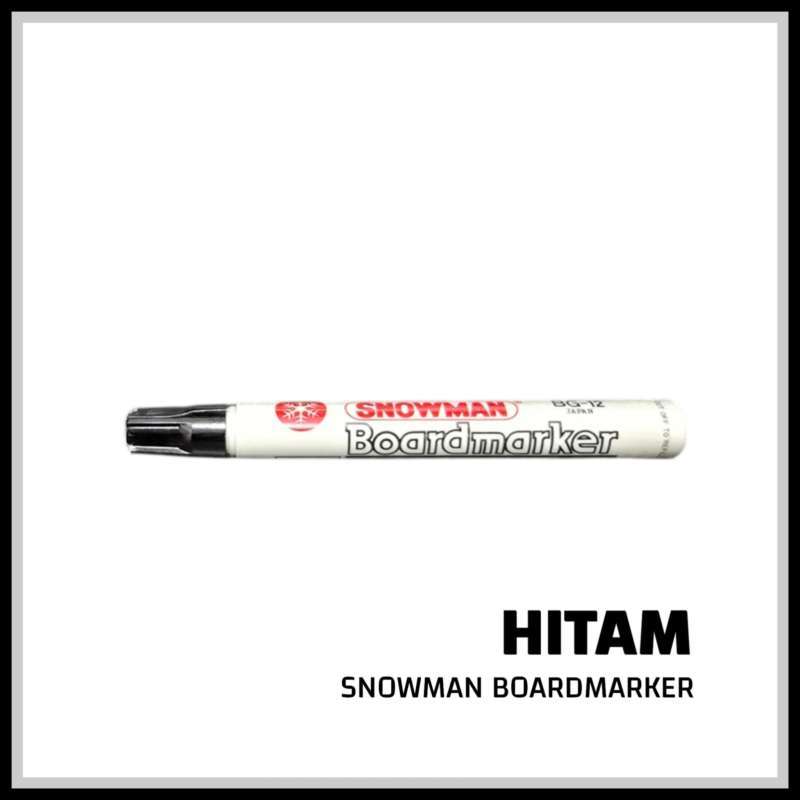 Spidol Snowman Hitam 🔥 - Terlengkap & Harga Terbaru Juni 2026