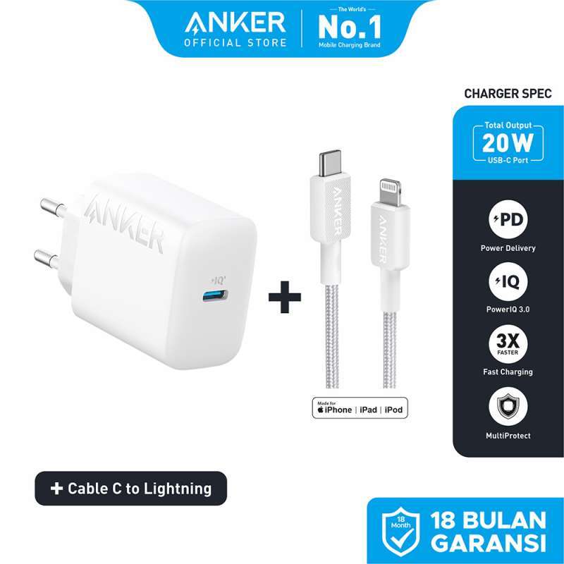 Daftar Harga Anker Charger iPhone 20 W 🔥 Original & Spesifikasi Lengkap ...