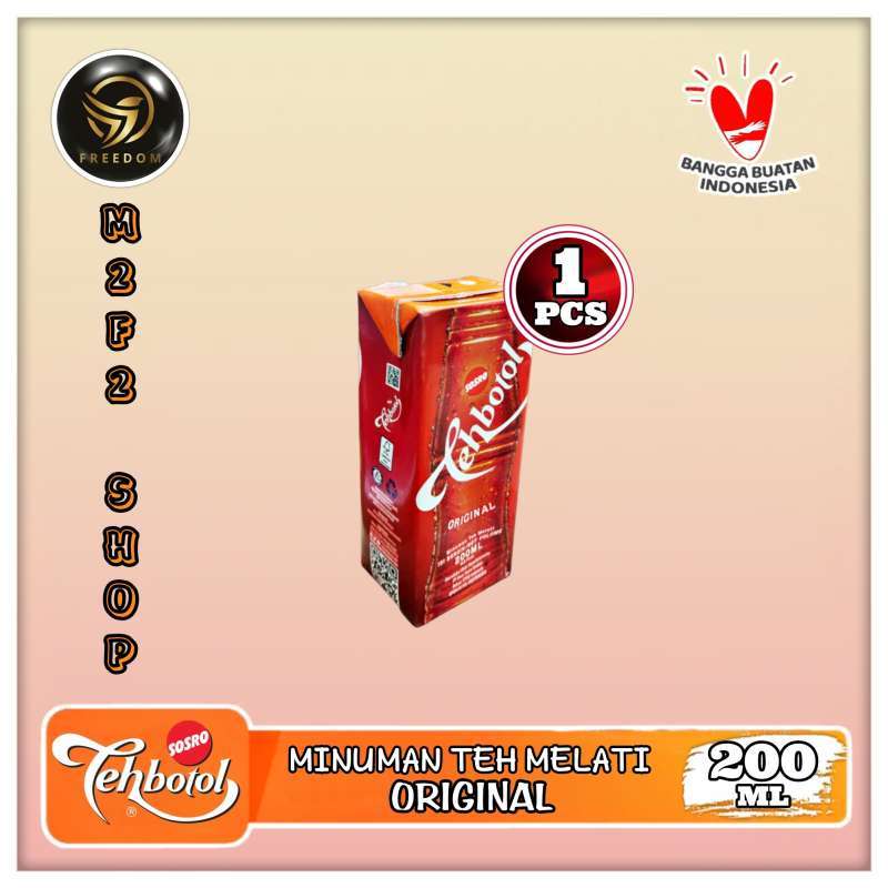 Promo Teh Botol Sosro Original Kotak - 200 Ml (kemasan Satuan) Diskon ...