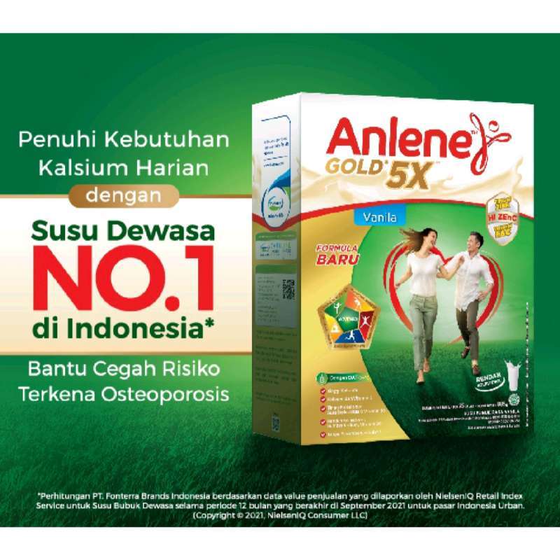 Jual Anlene Gold Rasa Vanila/original/cokelat Ukuran 885gr/900gr ...