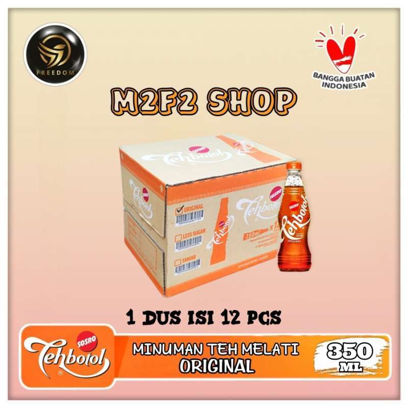 Promo Teh Botol Sosro Original Plastik Pet - 350 Ml (kemasan Karton ...