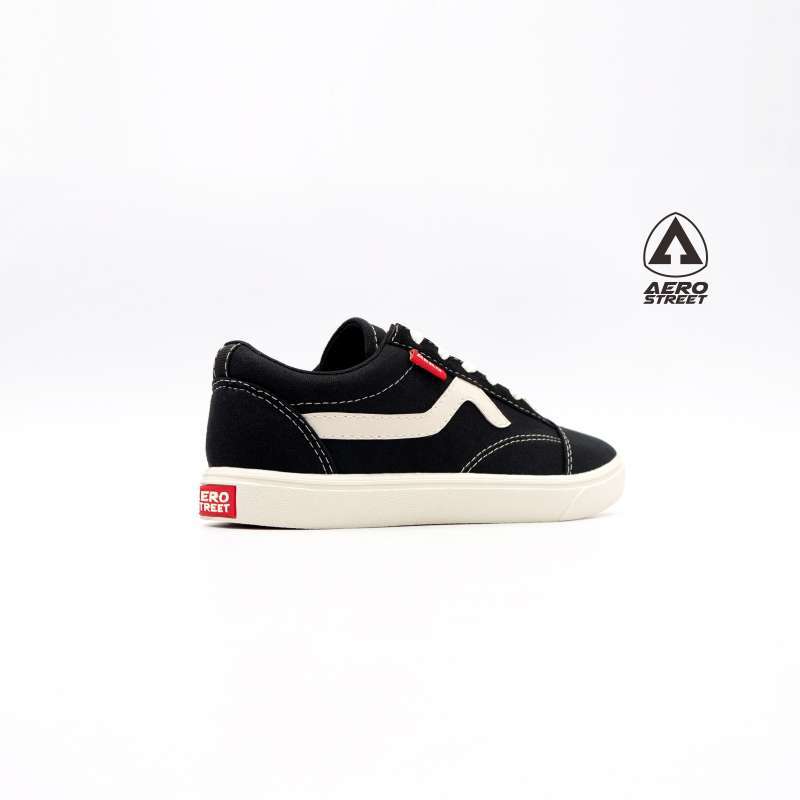 Promo Aerostreet 36-45 Massive Low Hitam - Sepatu Sneakers Casual Sport ...