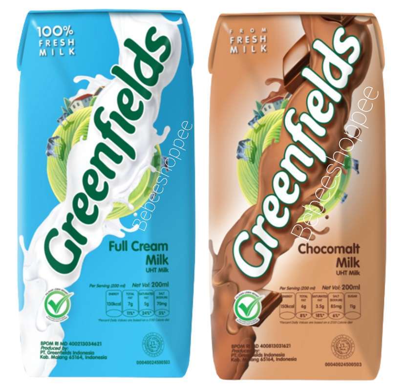 Jual Susu Uht Greenfields 200 Ml Kardus Termurah - Harga Grosir ...