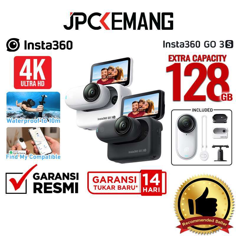 Promo Jpc Kemang Insta360 Go 3s 4k Action Cam Insta 360 Go3s 4k Action Camera Garansi Resmi ...