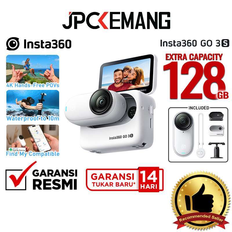 Promo Jpc Kemang Insta360 Go 3s 4k Action Cam Insta 360 Go3s 4k Action Camera Garansi Resmi ...