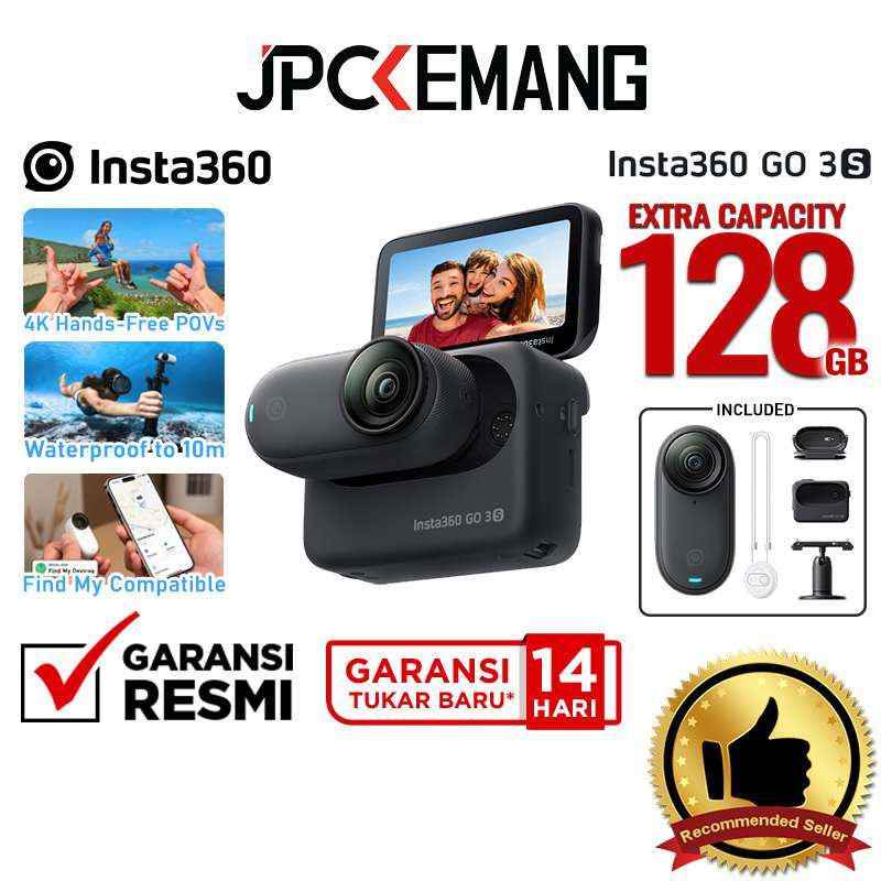 Promo Jpc Kemang Insta360 Go 3s 4k Action Cam Insta 360 Go3s 4k Action ...