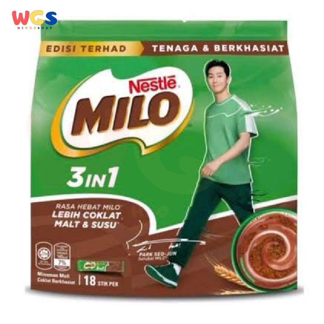 Jual Milo Activ-Go 3 in 1 Malt & Milk 18 Sticks x 33gr - Malaysia di ...