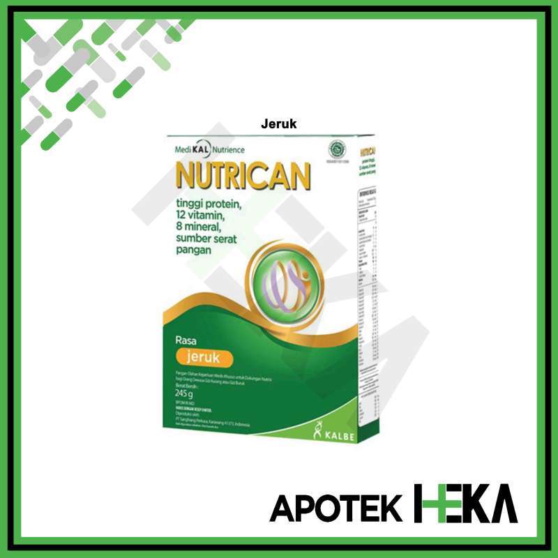 Jual Nutrican 245 G - Susu Kanker Nutrisi Tinggi Protein Dan Energi Di Seller Apotek Heka ...