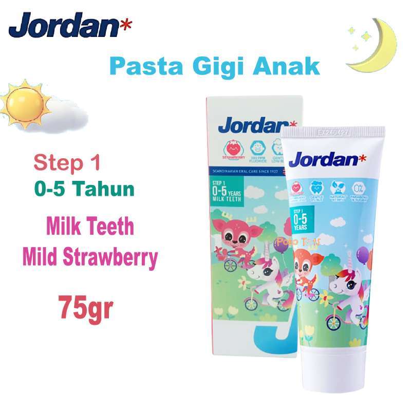 Jual Jordan Toothpaste Kids Milk Teeth 0-5thn 75gr - Pasta Gigi Anak Di ... Jual Jordan Toothpaste Kids Milk Teeth 0-5thn 75gr - Pasta Gigi Anak Di ...