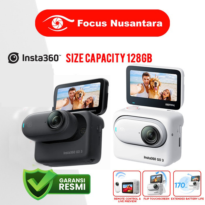 Promo Focus Nusantara - Insta360 Go 3 Insta360 Go3 Tiny Action Camera ...