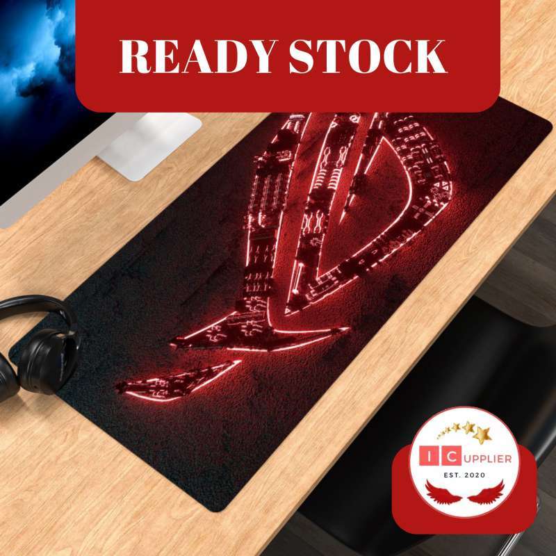 Jual [ORI] Icupplier Premium Mouse Pad Gaming 80x30cm ketebalan 3mm ...