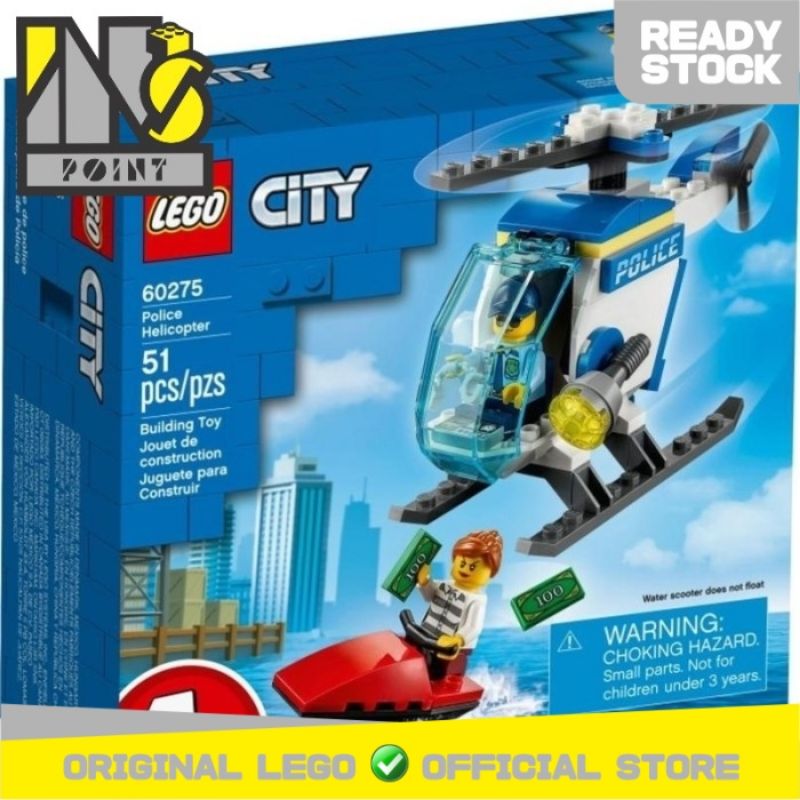 Jual LEGO 60275 - City - Police Helicopter di Seller InsPoint Official ...
