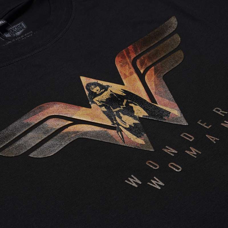 Jual Wonder Woman Shadow Pose Ruster Hitam Kaos Dewasa Azura ...