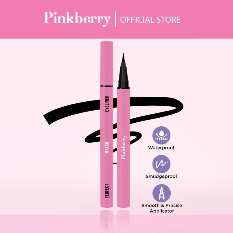 Promo Pinkberry Perfect Match Eyeliner 0.5gr Black - Eyeliner Tahan ...